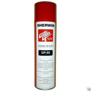 Пенетрант Sherwin DP-55, аэрозоль 500 мл. купить в Красноярске по ...